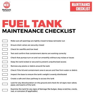 Fuel Storage Tank Maintenance | Network Environmental UK